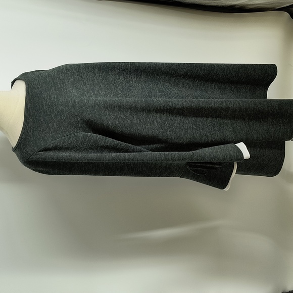 Carole Christian | Dresses | Carole Christian Grey Knit Longsleeve ...